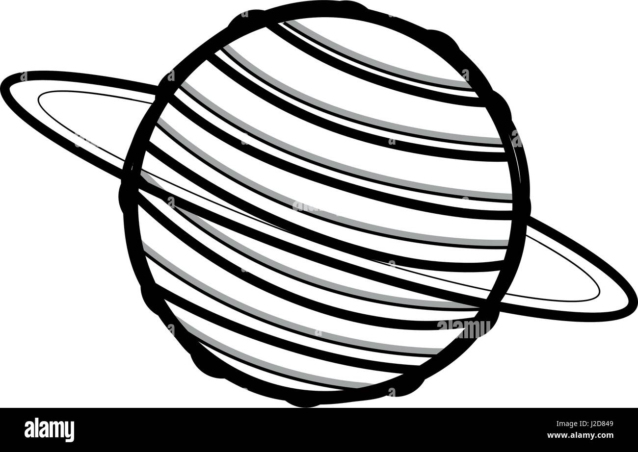 Planets galaxy nebula Black and White Stock Photos & Images - Alamy