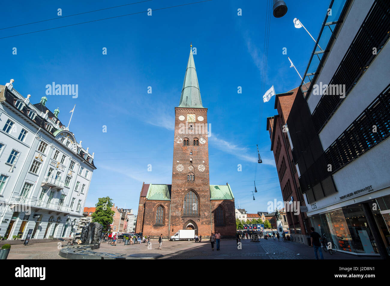 Aarhus cathedral tower hi-res stock photography and images - Alamy