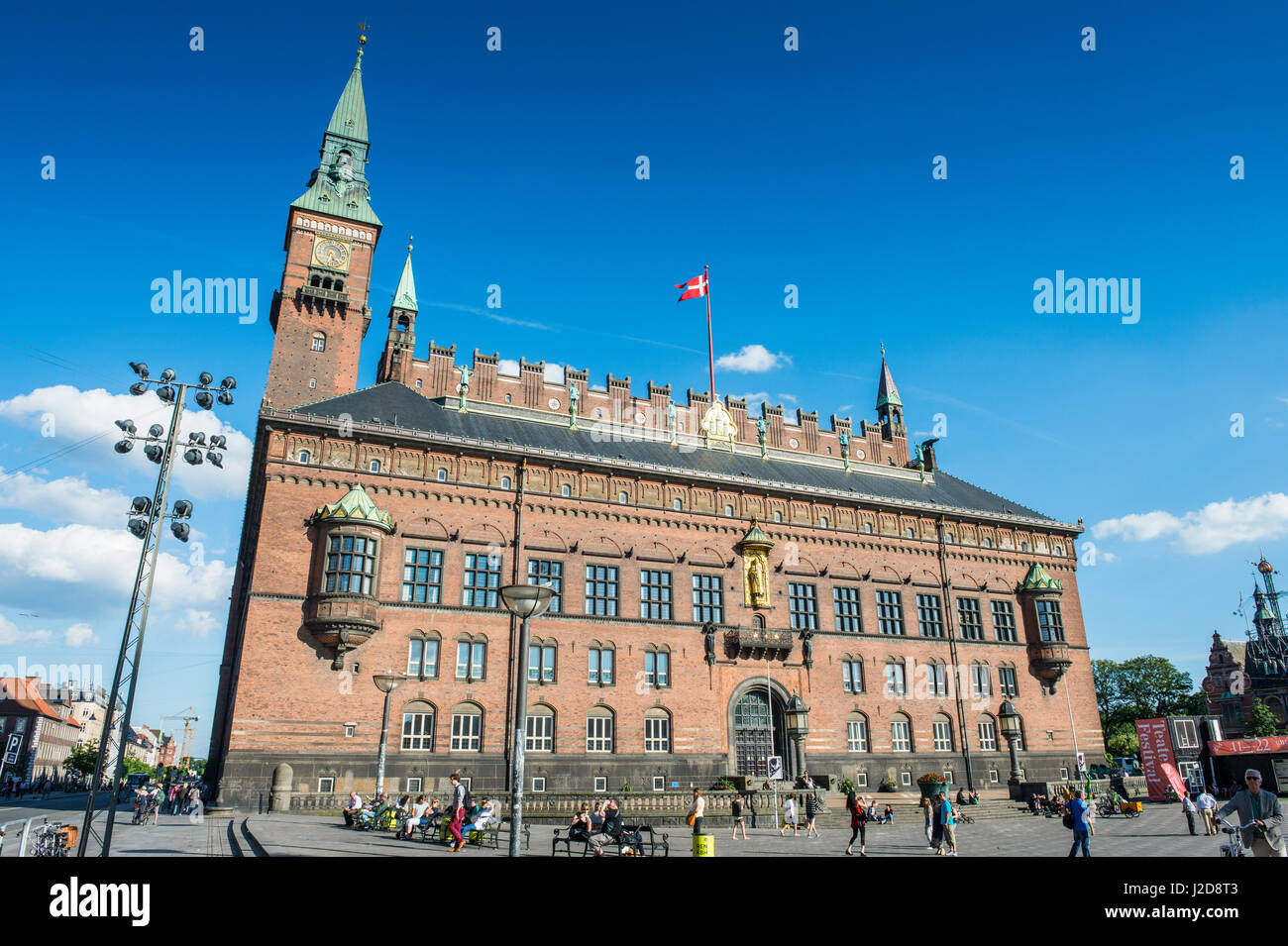 Copenhagen City Hall, Copenhagen, Denmark (Large format sizes available ...