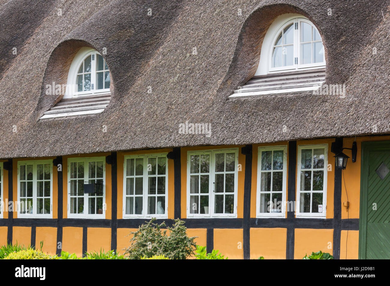 Denmark, Tasinge, Troense, traditional Danish house Stock Photo - Alamy