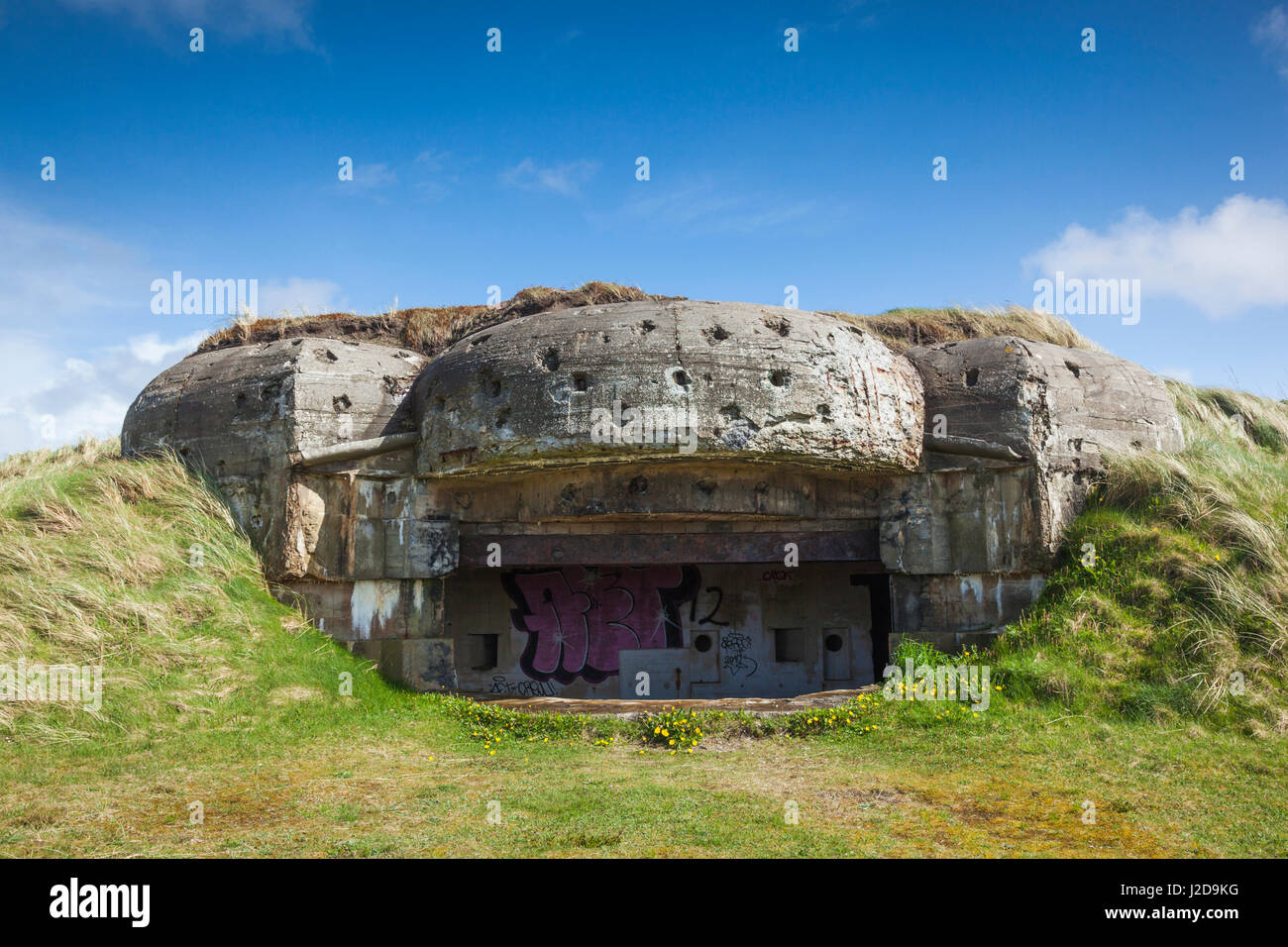German Coastal Artillery Atlantic Wall Stock Photos & German Coastal ...
