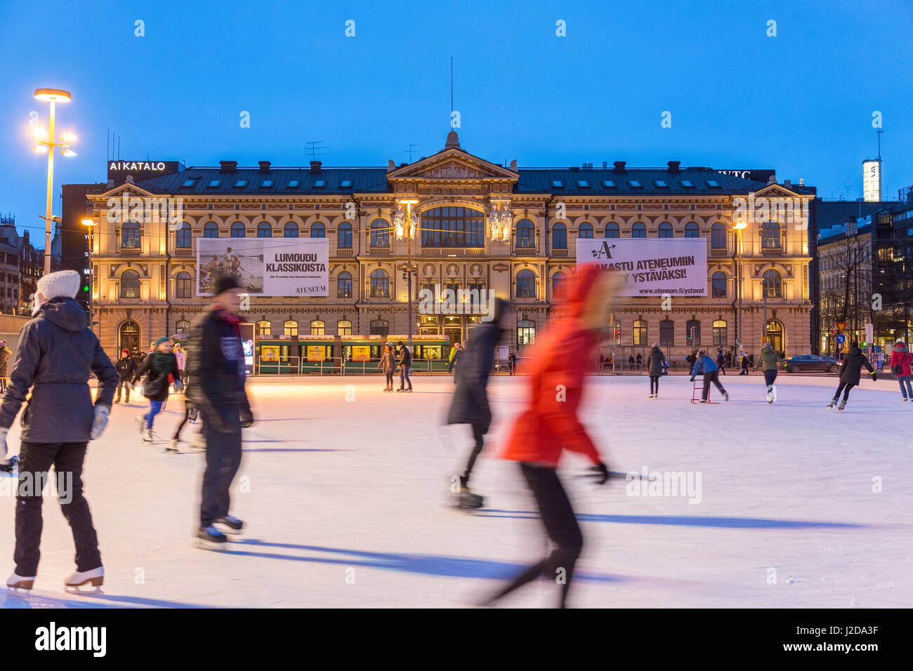 Helsinki Outdoor Skating Rink High Resolution Stock Photography and ...