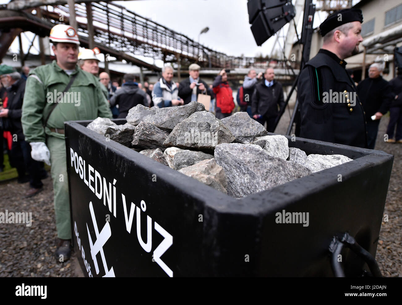 Event to mark the last uranium ore shipment from Rozna I mine, the ...