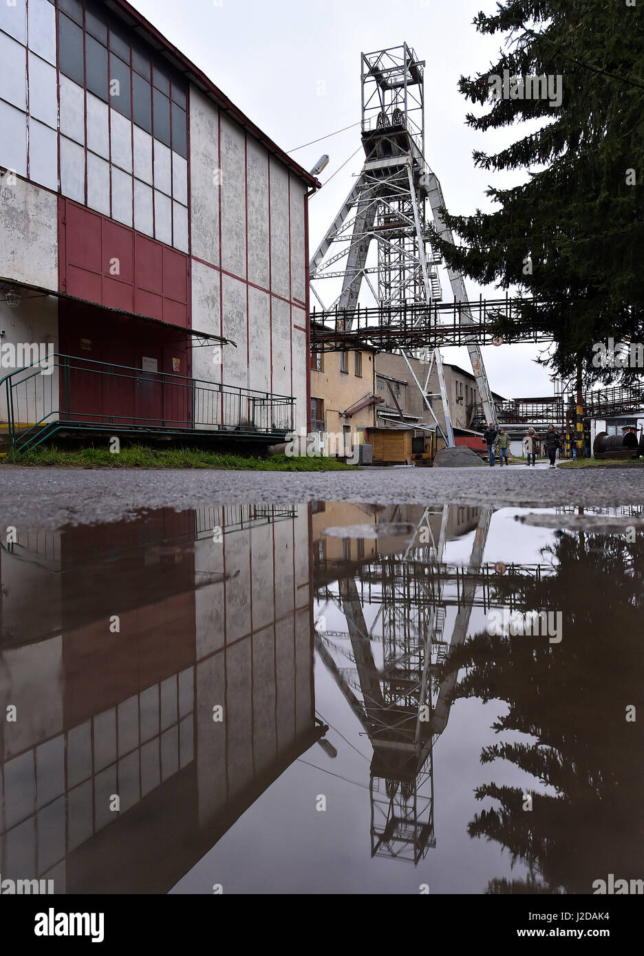 Event to mark the last uranium ore shipment from Rozna I mine, pictured ...