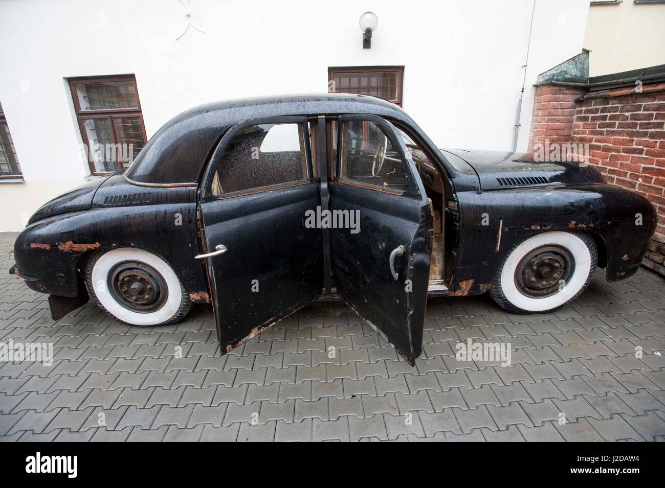 Full-size luxury car Skoda VOS, produced by the Czechoslovak automaker ...