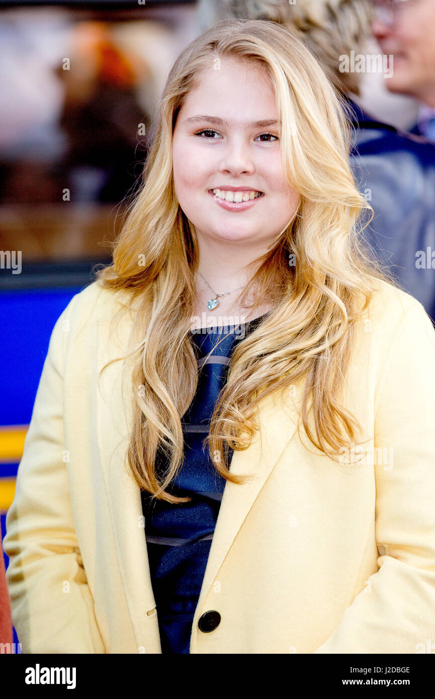Tilburg, Netherlands. 27th Apr, 2017. Princess Amalia of the ...