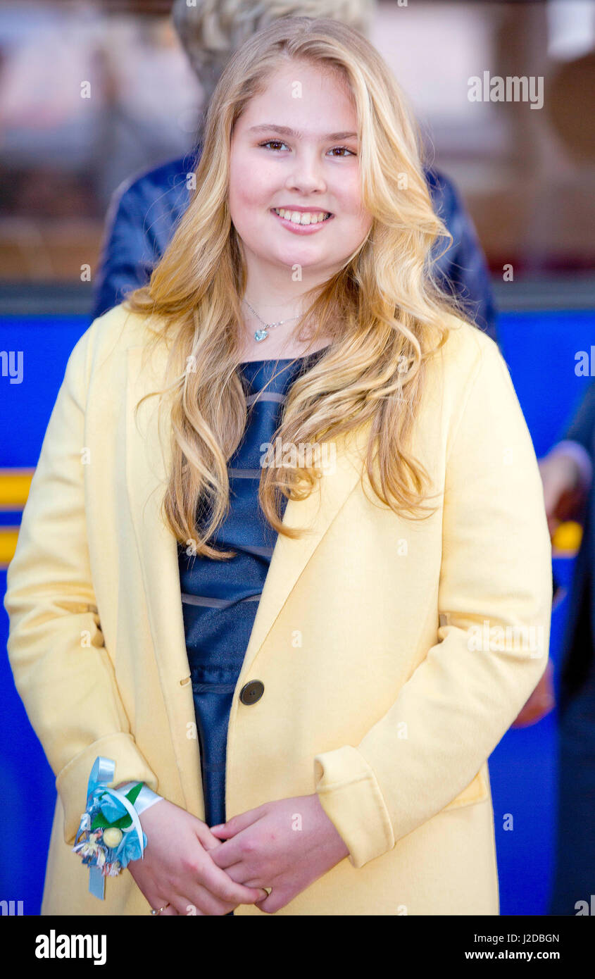 Tilburg, Netherlands. 27th Apr, 2017. Princess Amalia of the ...