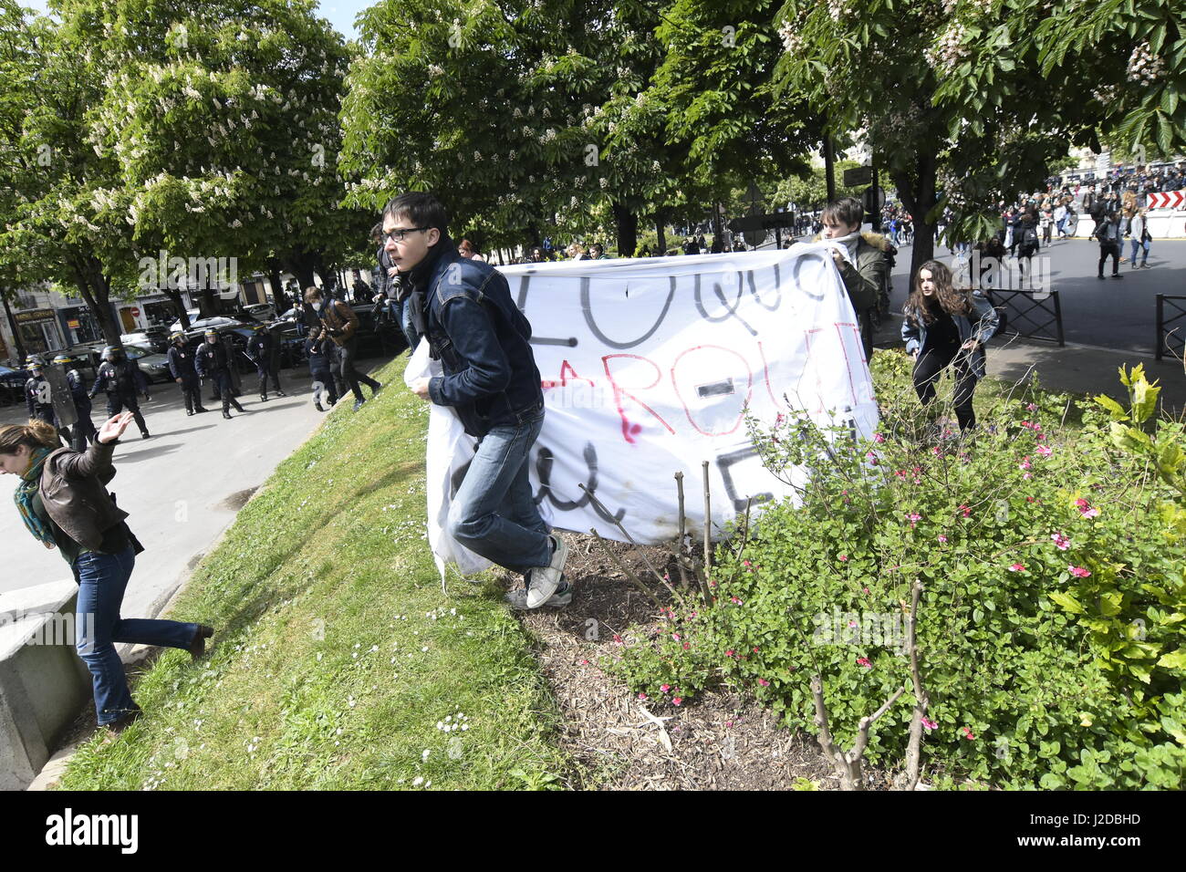 Rally streamers hi-res stock photography and images - Alamy