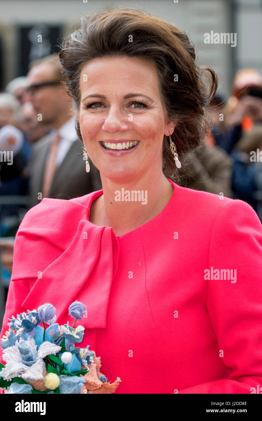 Tilburg, The Netherlands. 27th Apr, 2017. King Willem-Alexander, Queen ...