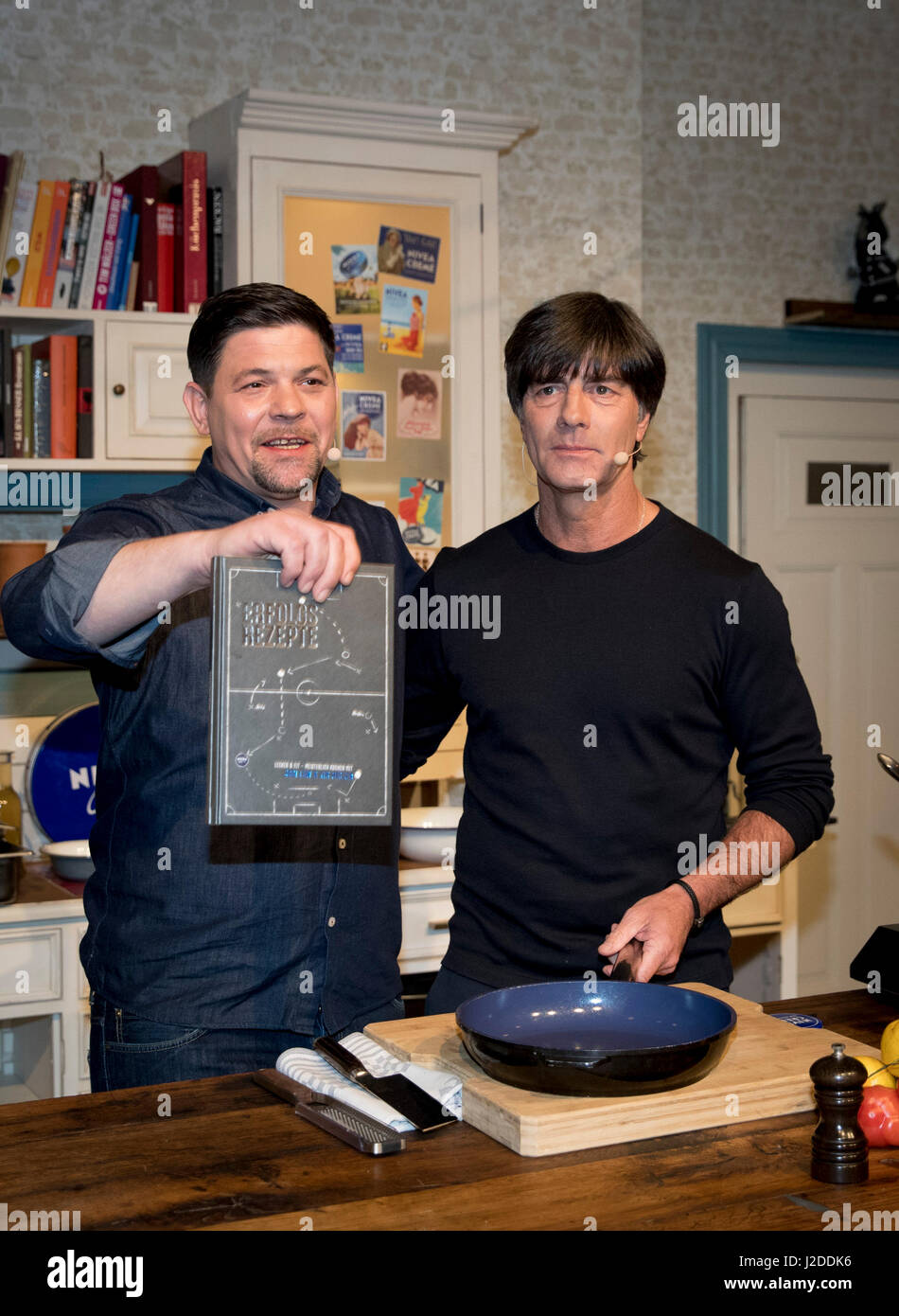 Hamburg, Germany. 27th Apr, 2017. Joachim Low, coach of the German men ...