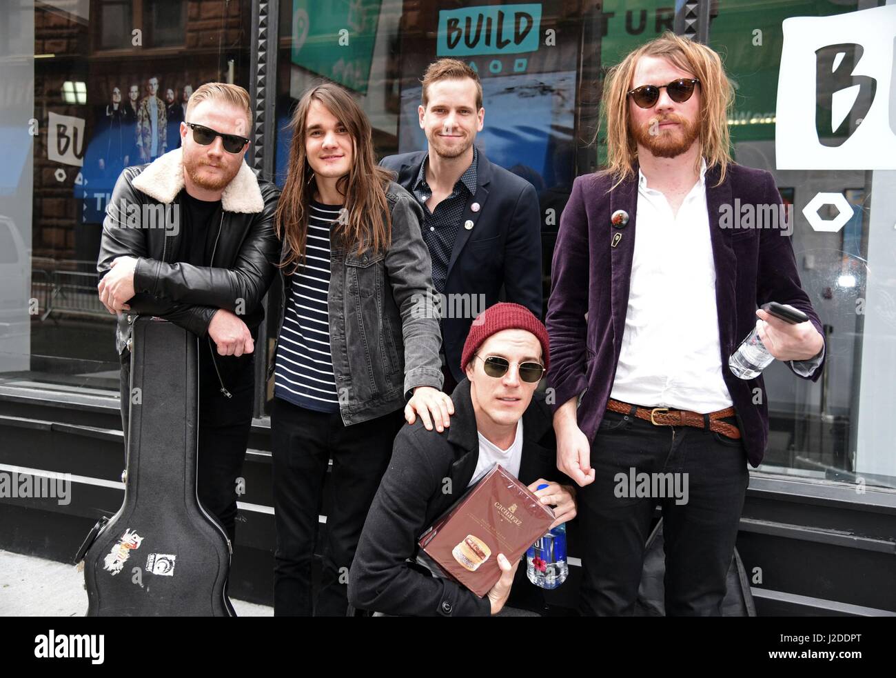 New York, NY, USA. 27th Apr, 2017. The Maine, Jared Monaco, Pat Kirch ...