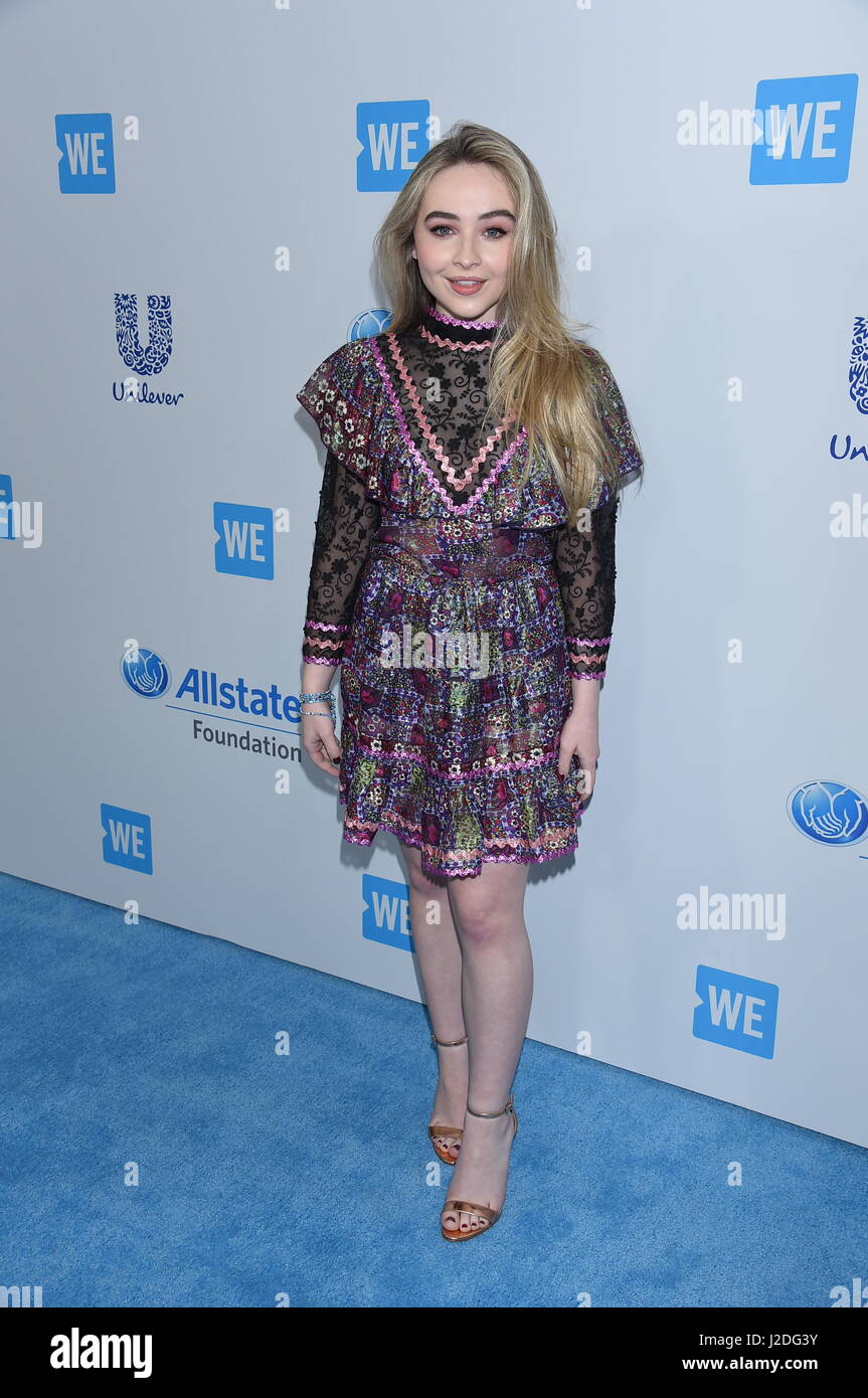 Los Angeles, United States. 27th Apr, 2017. Sabrina Carpenter Attends ...