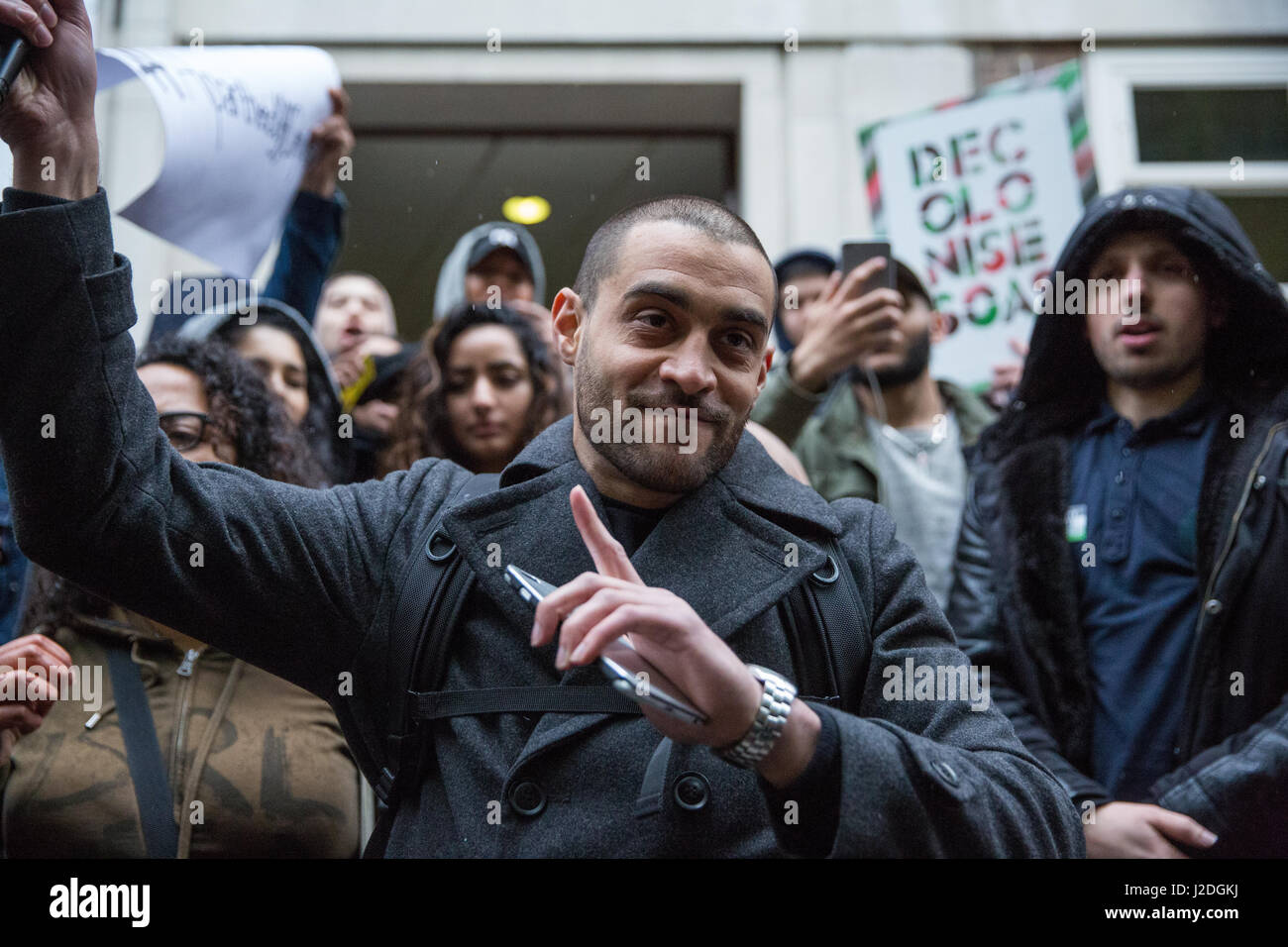 Lowkey rapper protest hi-res stock photography and images - Alamy