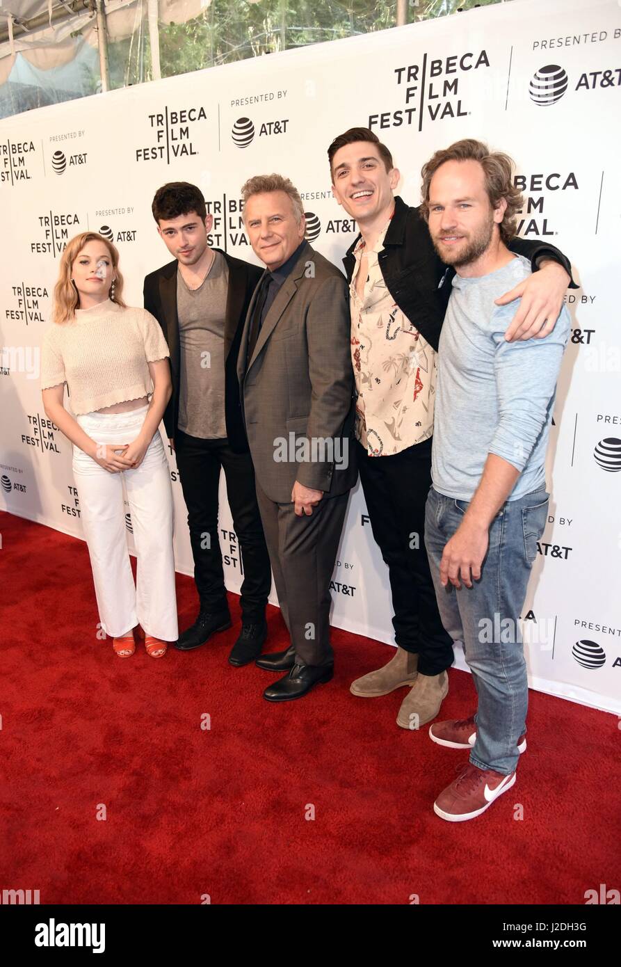 New York, NY, USA. 27th Apr, 2017. Jane Levy, Ian Nelson, Paul Reiser ...