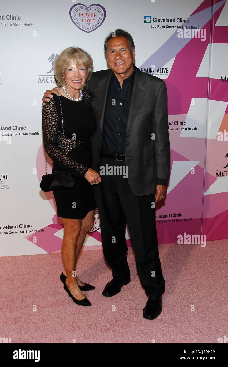 Las Vegas, NV, USA. 27th Apr, 2017. Gerry Plunkett, Jim Plunkett at ...