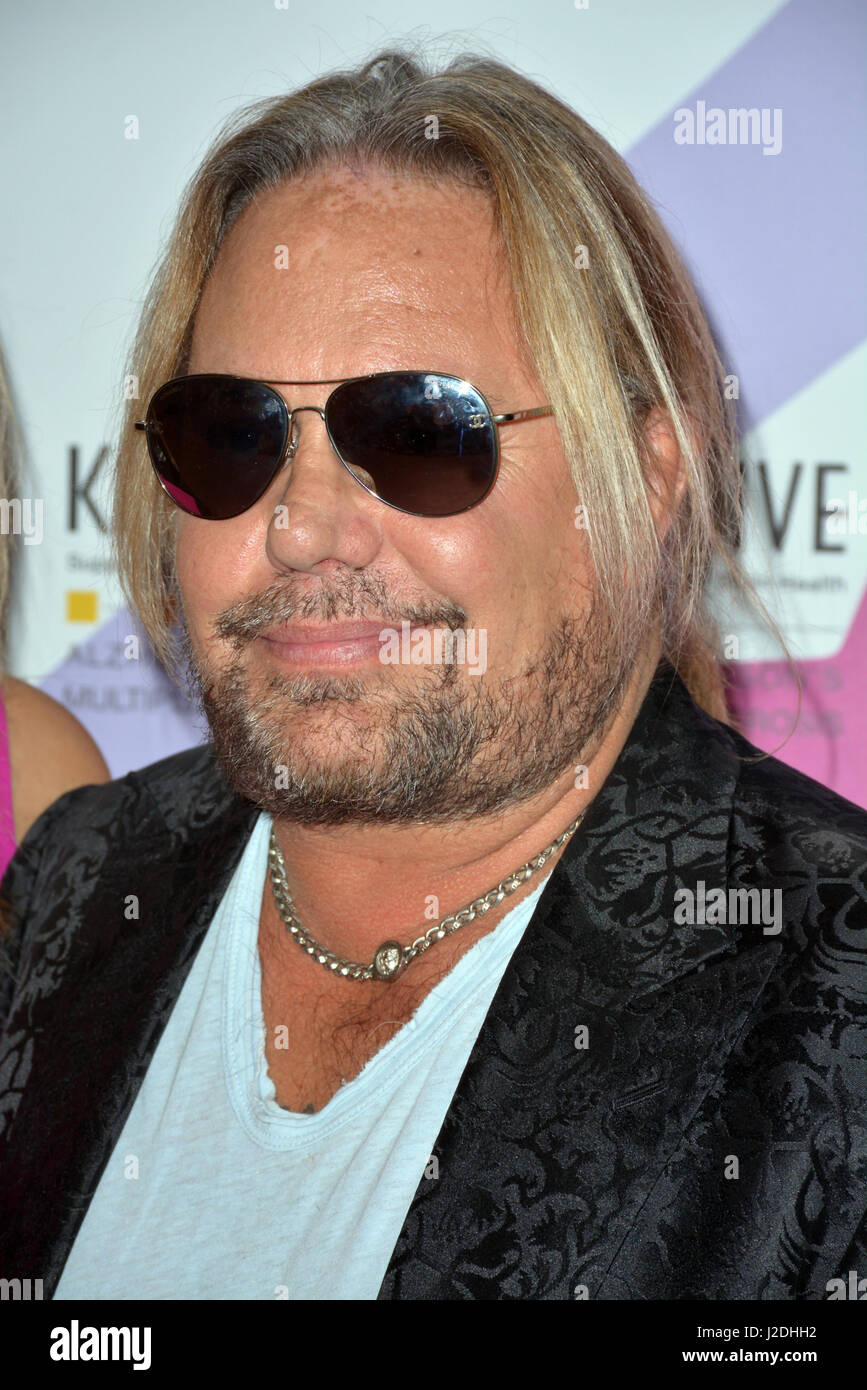Las Vegas, Nevada, USA. 27th Apr, 2017. Singer Vince Neil of Motley ...