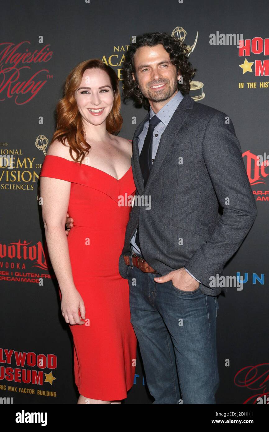 Los Angeles, CA, USA. 26th Apr, 2017. Camryn Grimes, Daniel Hall at ...