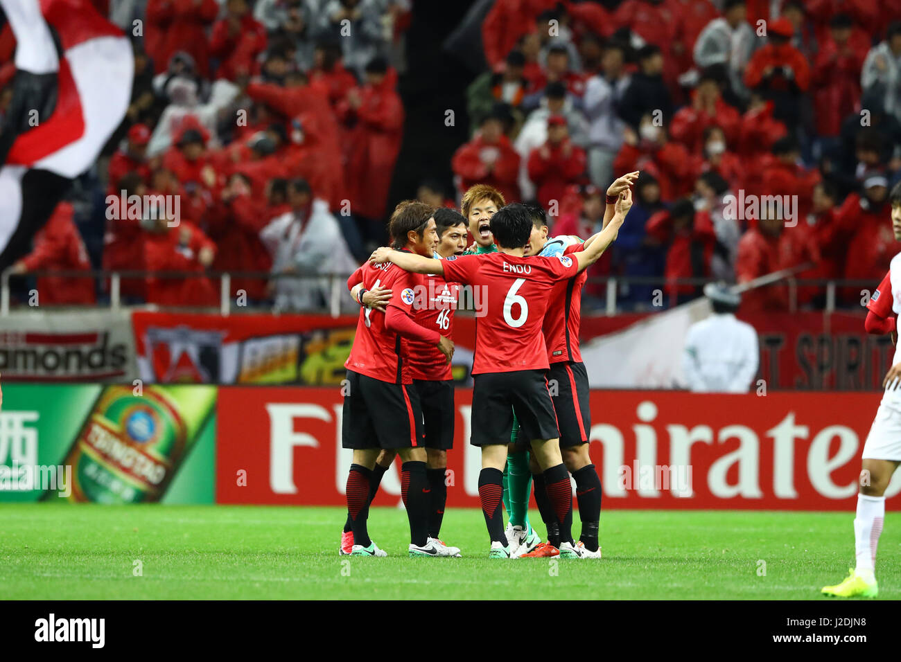 Urawa Reds team group, APRIL 11, 2017 - Football / Soccer : Daisuke ...
