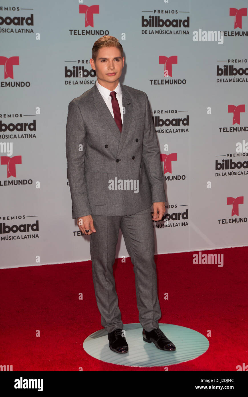 Coral Gables, FL, USA. 27th Apr, 2017. Christian Acosta attends the ...