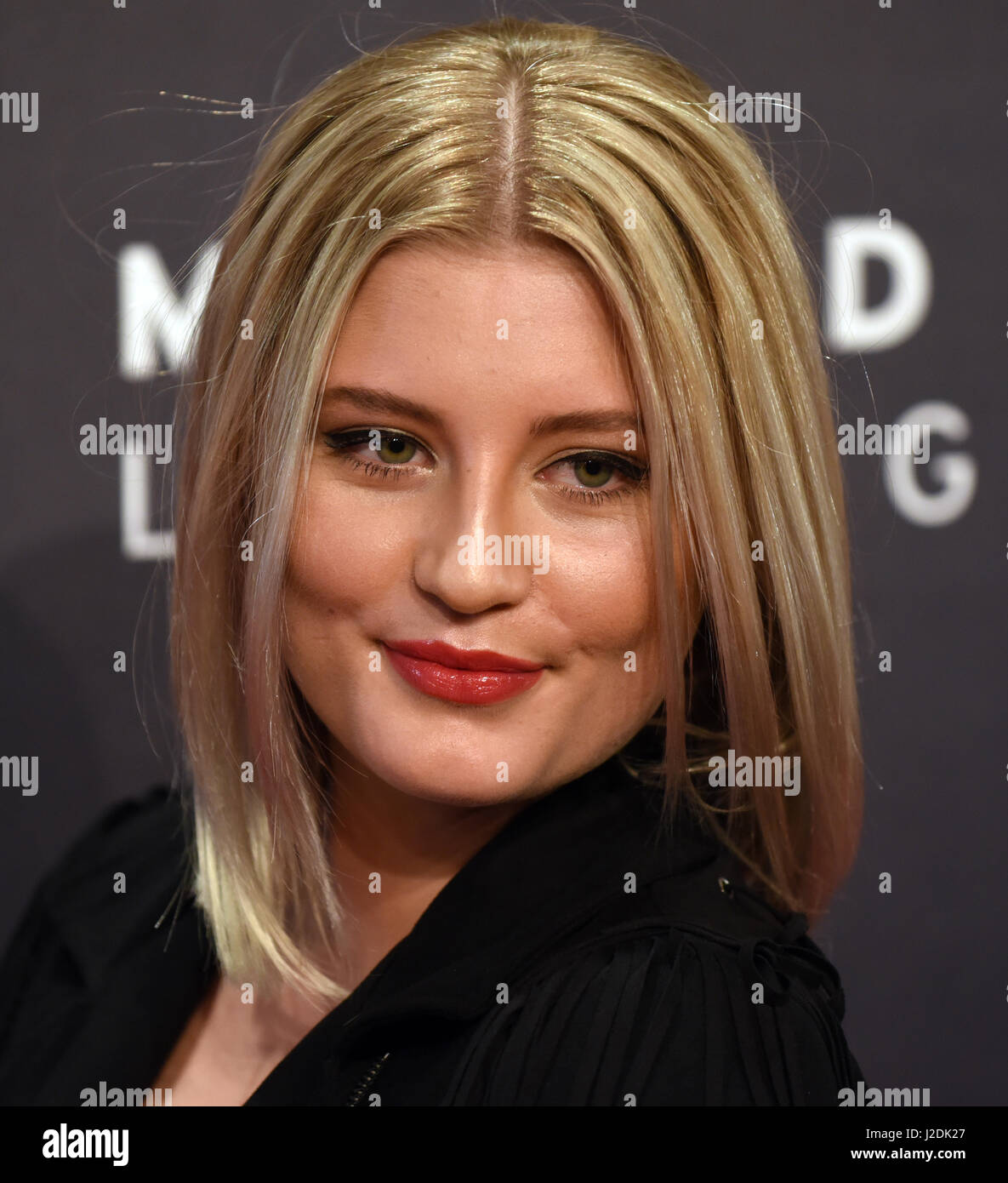 Duesseldorf, Germany. 27th Apr, 2017. Actress Luna Schweiger at the ...