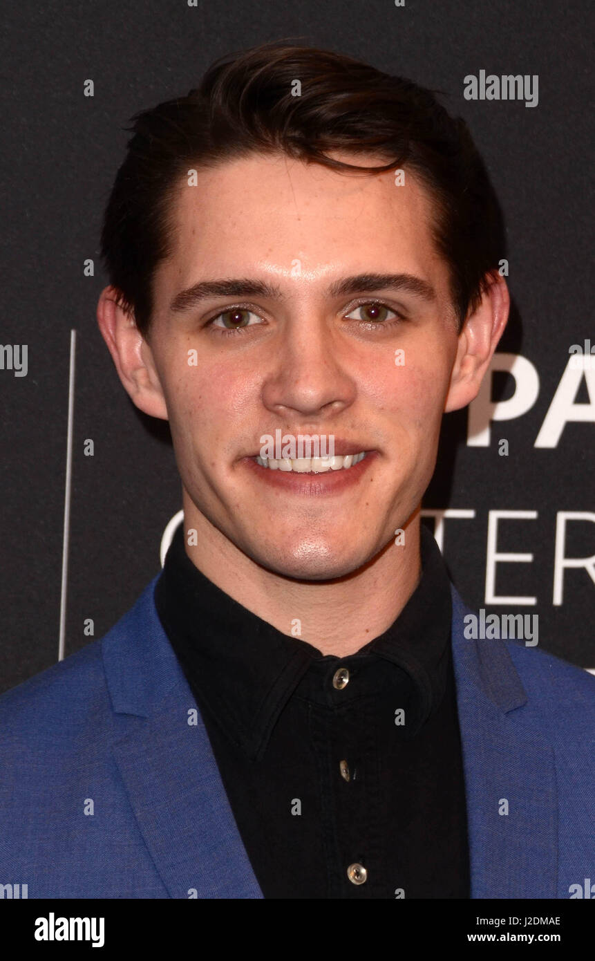 Beverly Hills, Ca. 27th Apr, 2017. Casey Cott at the 2017 PaleyLive LA ...