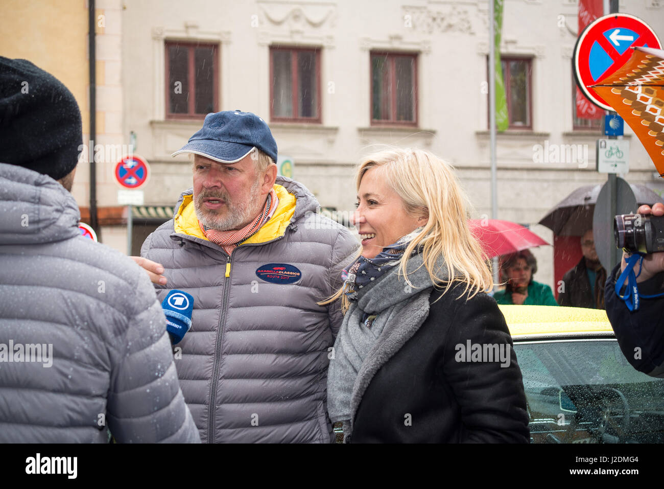 Neuoetting, Germany. 28th April, 2017. German actor Axel Milberg is ...