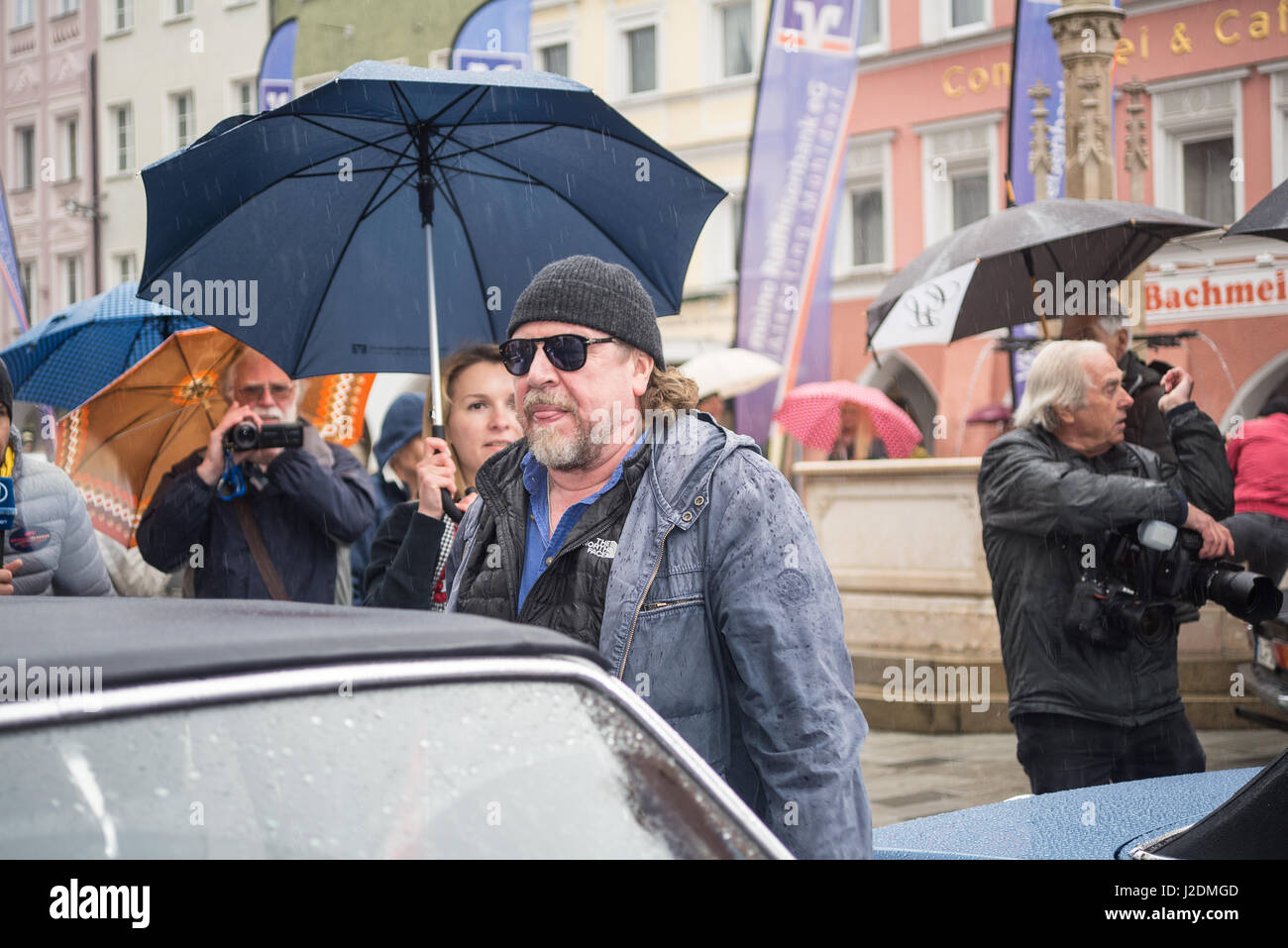 Neuoetting, Germany. 28th April, 2017. German actor Armin Rohde stands ...
