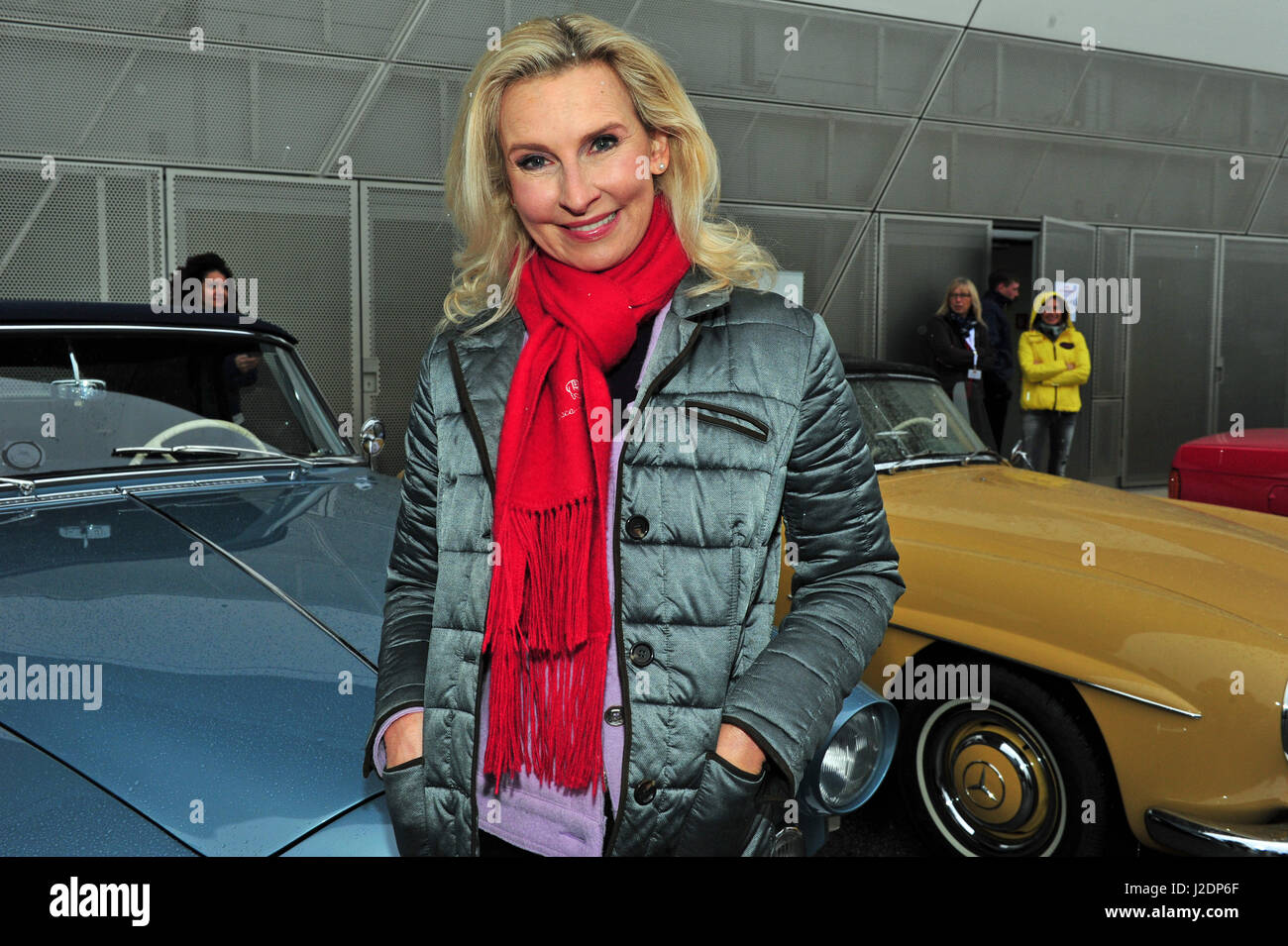 Munich, Germany. 28th Apr, 2017. Opera singer Eva Lind at the Arabella ...