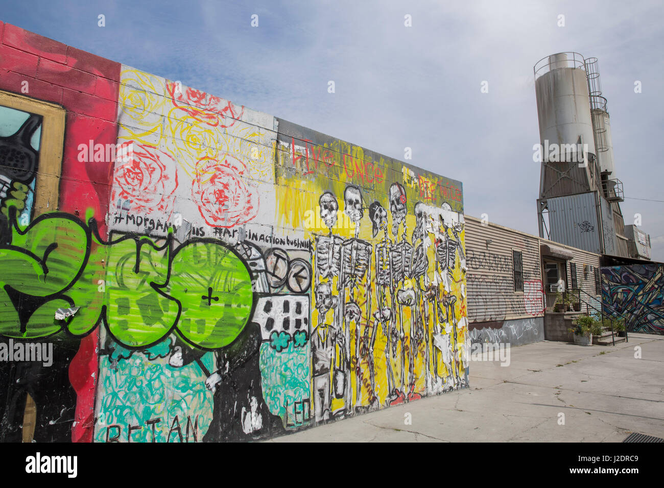 Bushwick brooklyn graffiti hi-res stock photography and images - Alamy