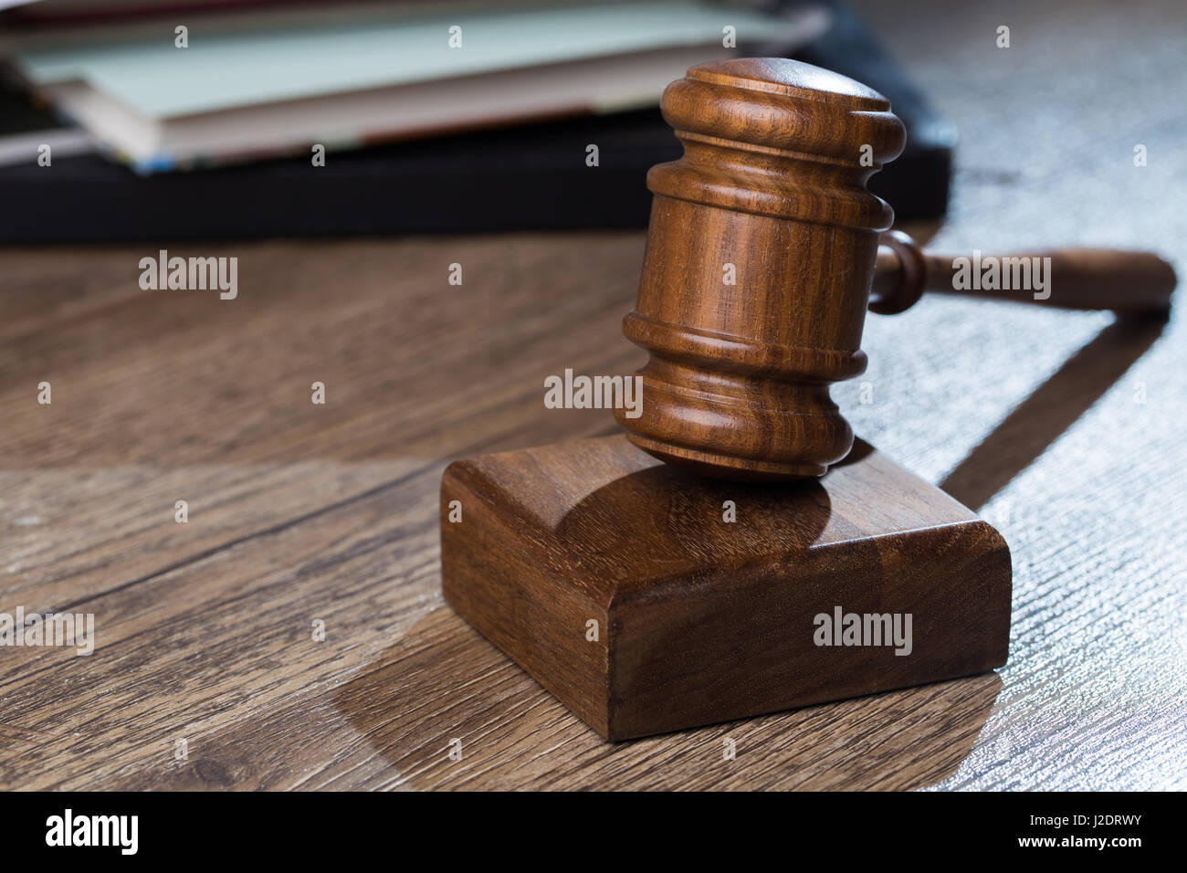 Photo of judge wooden hammer Stock Photo - Alamy