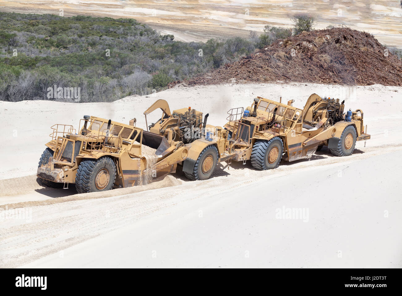 Coupled earth working machine hi-res stock photography and images - Alamy