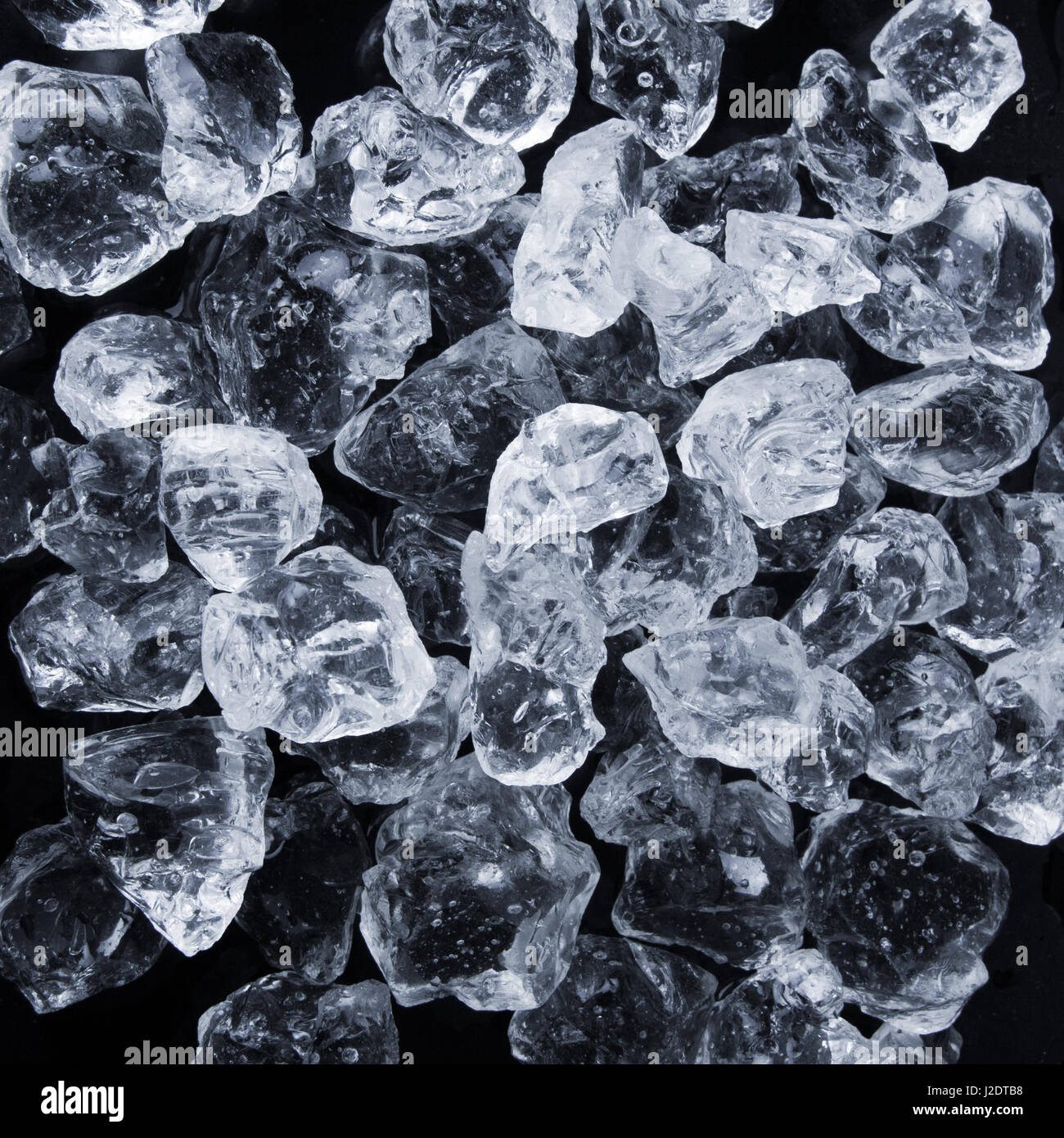 Beautiful Ice cubes. White crystals Stock Photo - Alamy