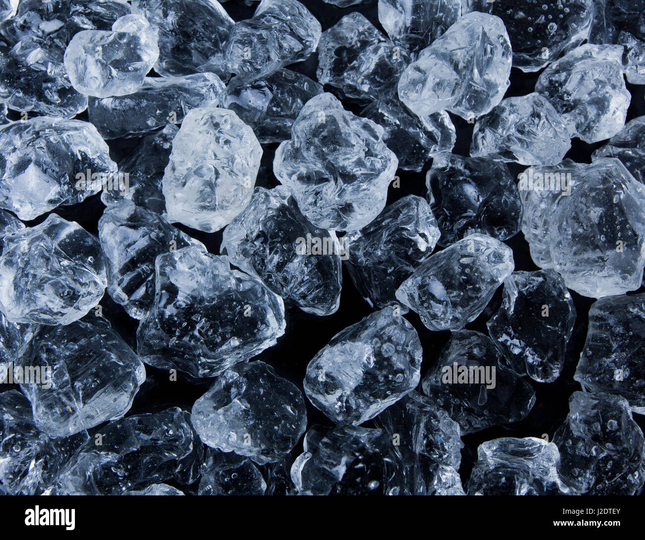 Beautiful Ice cubes. White crystals Stock Photo - Alamy