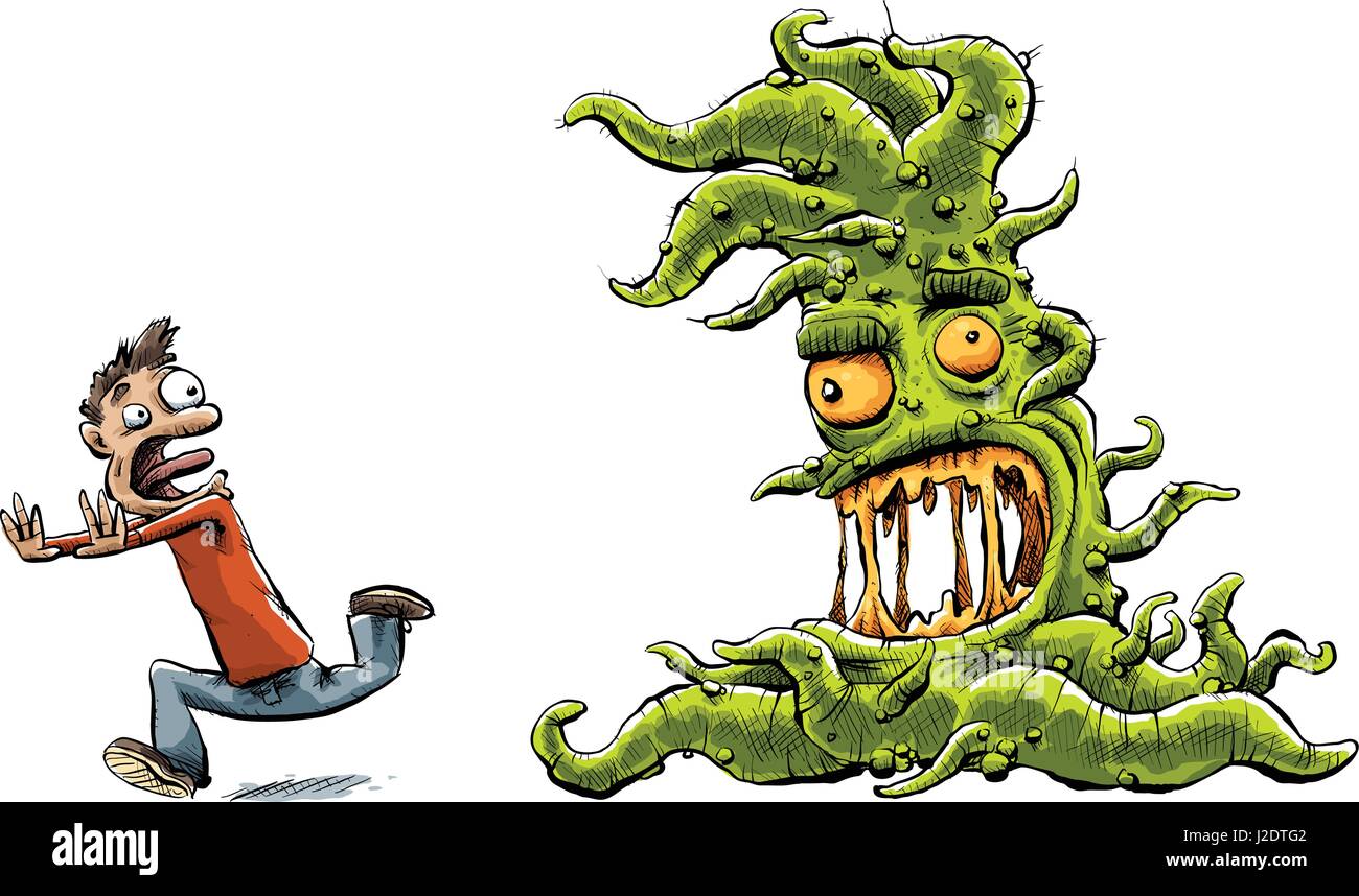 Cartoon alien monster man hi-res stock photography and images - Alamy