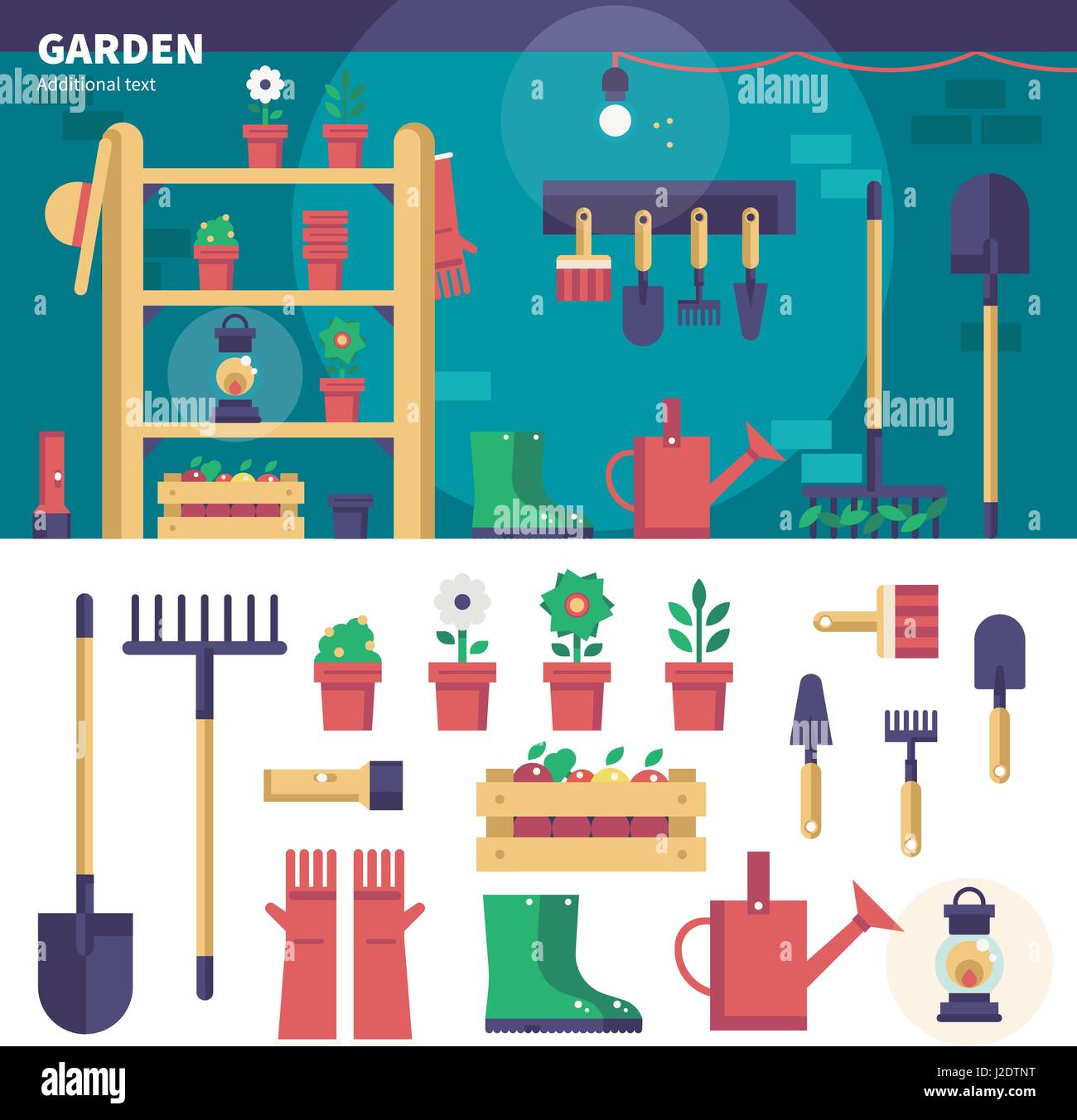 Gardening trowel icon in Stock Vector Images - Alamy