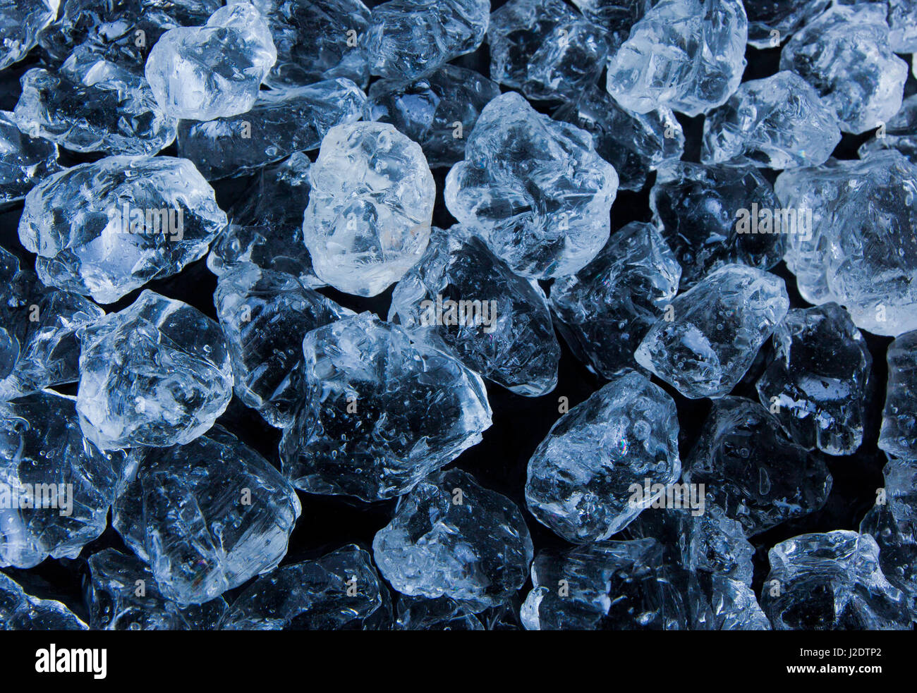 Beautiful Ice cubes. White crystals Stock Photo - Alamy