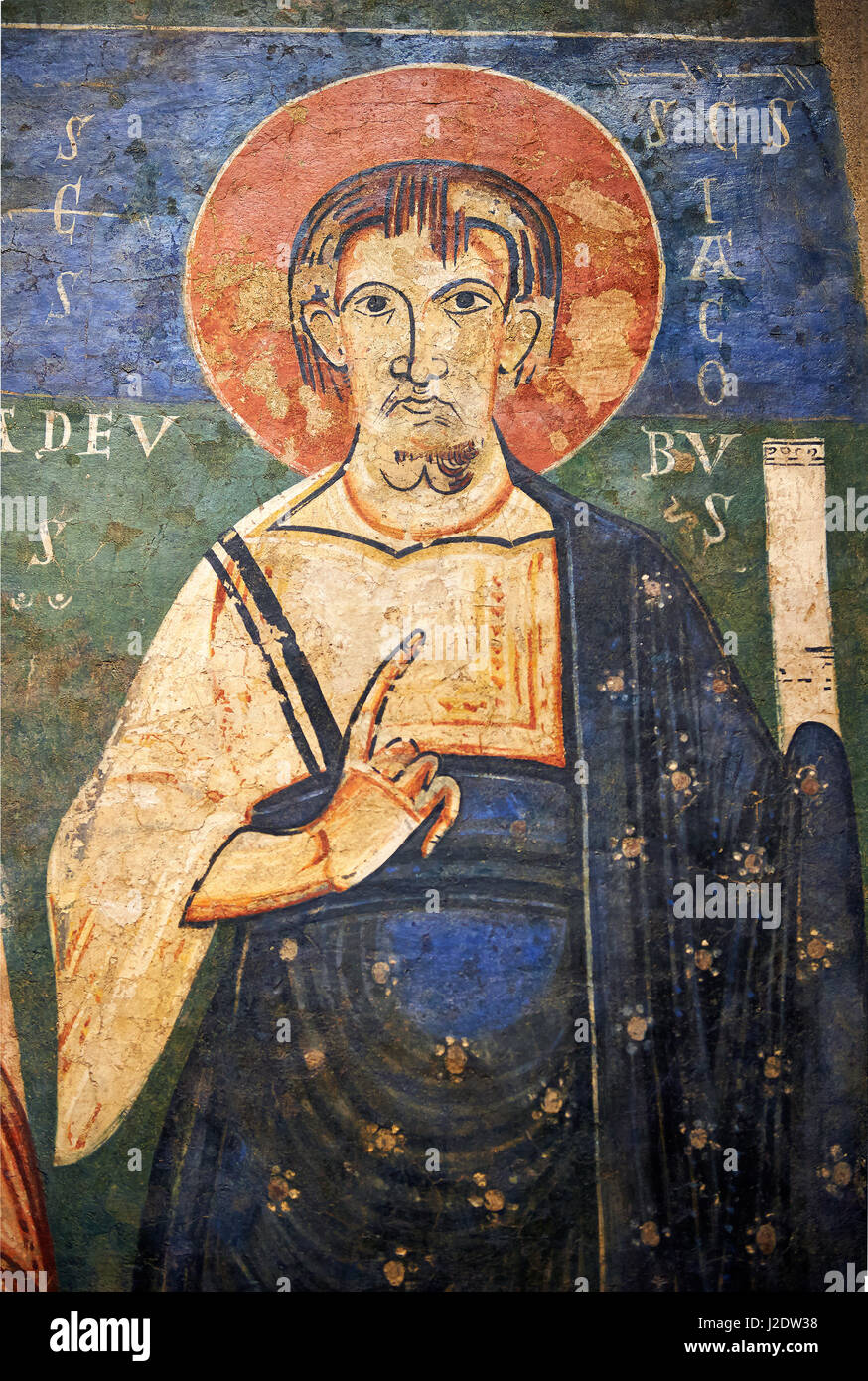 Ager Apostles: James and Thaddeus Late XI - XII century Fresco ...