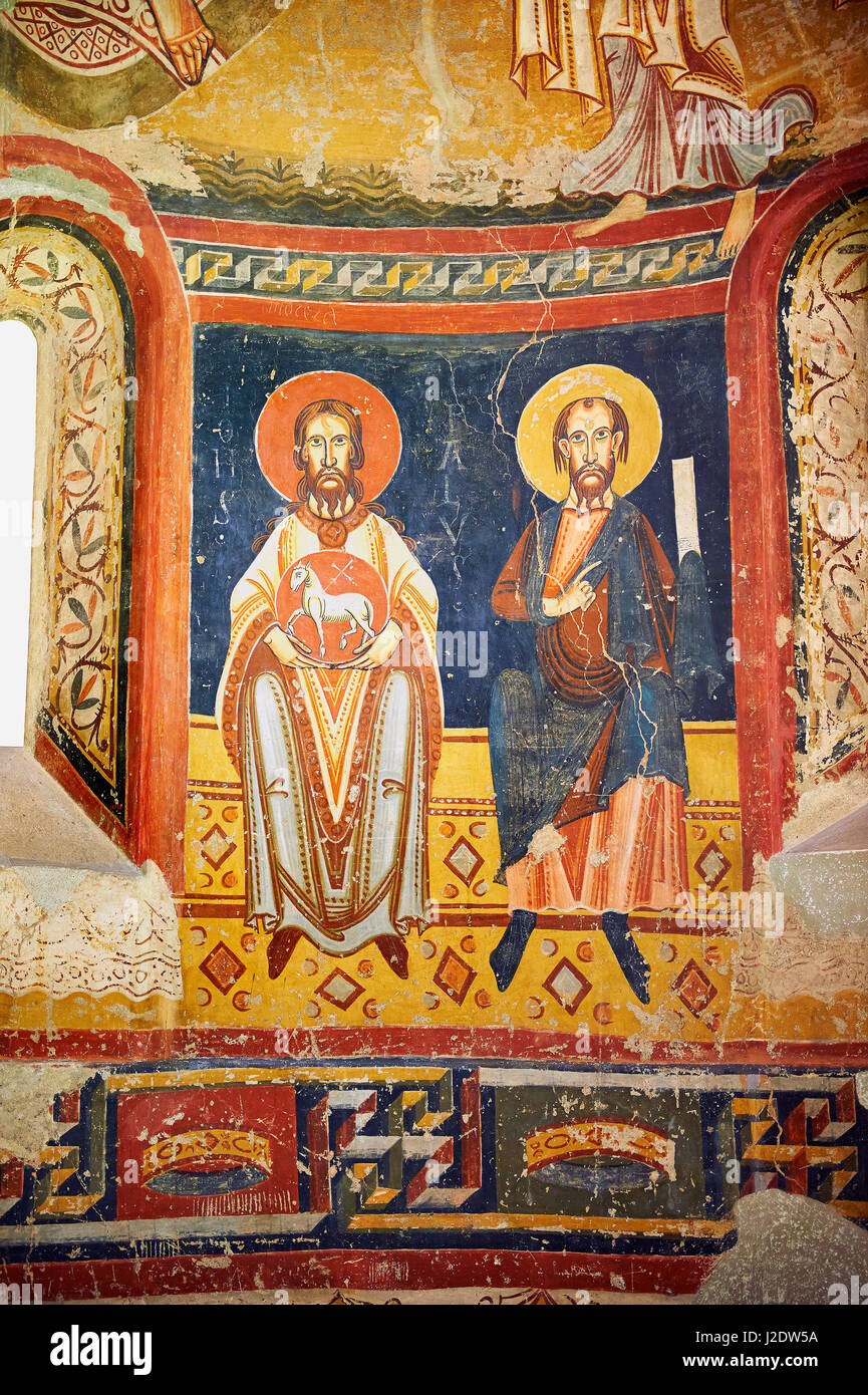 The Romanesque Apse of Bugal. Late XI - XII century, fresco ...