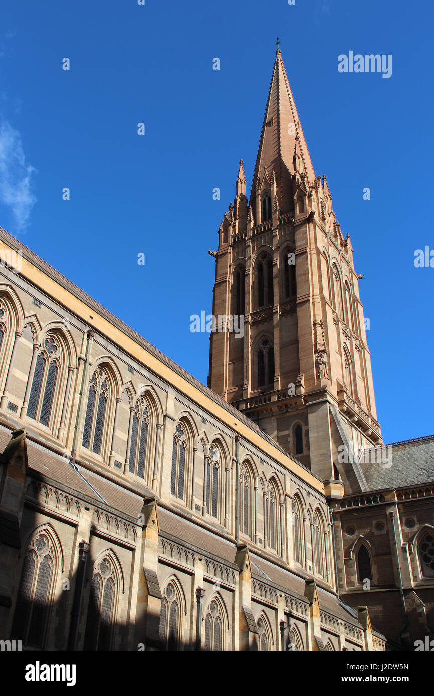 saint-paul cathedral in Melbourne (Australia Stock Photo - Alamy