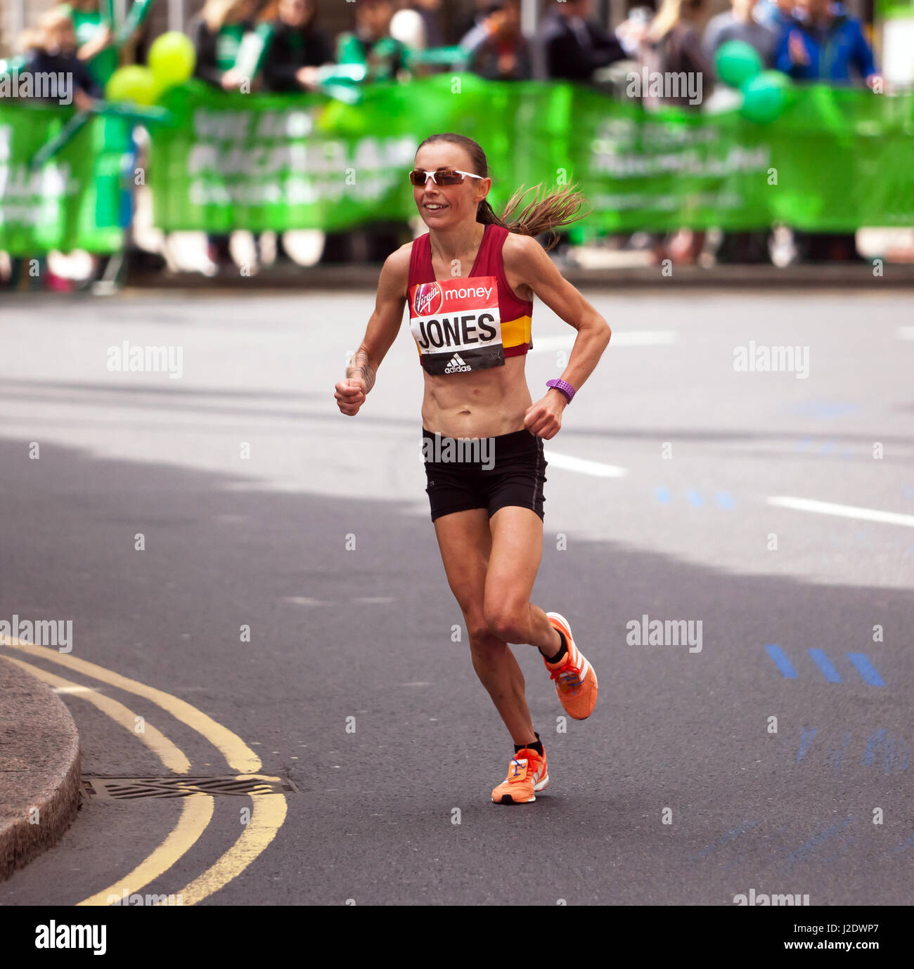 Tish Jones, representing Great Britain, competing in the 2017 London ...