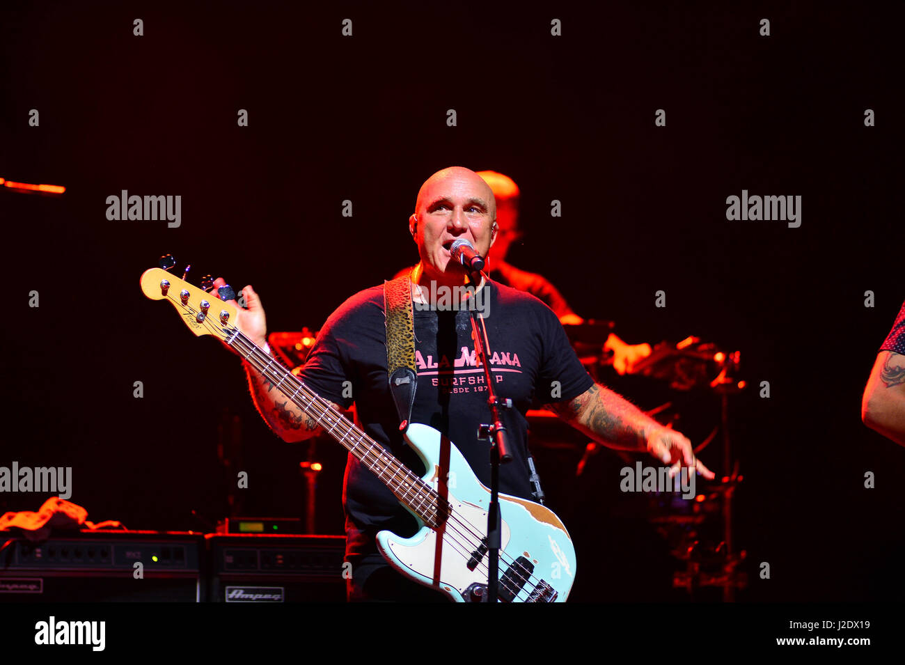 Los Fabulosos Cadillacs performing live in concert at James L. Knight ...
