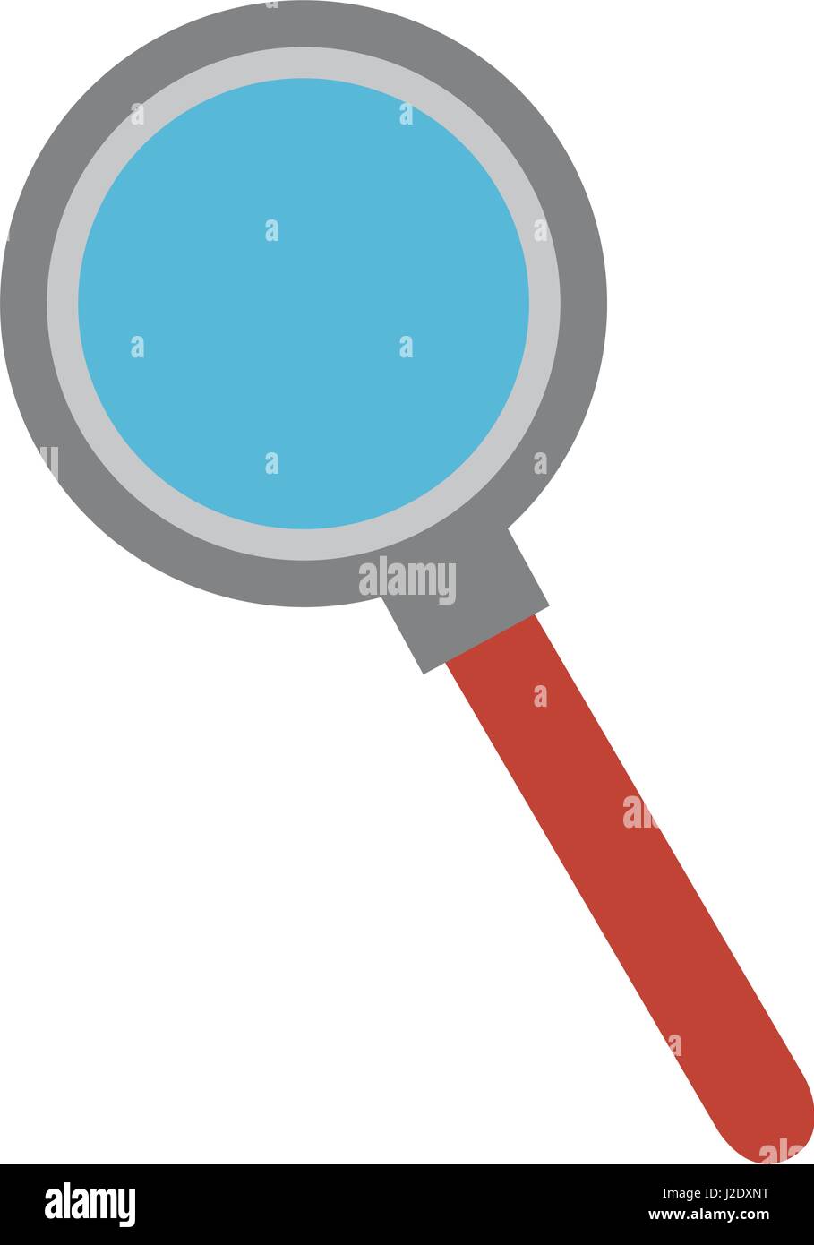magnifying glass isolated icon Stock Vector Image & Art - Alamy