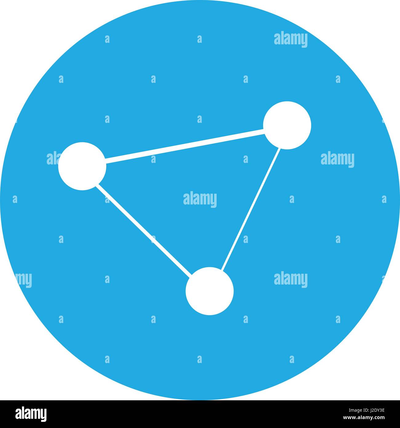 Isolated atom silhouette Stock Vector Image & Art - Alamy