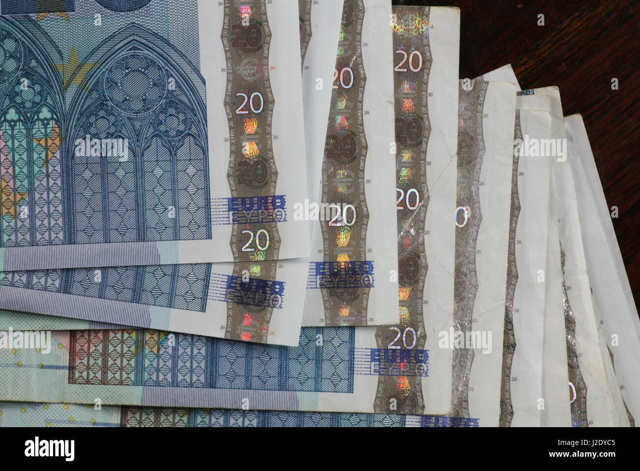 euro banknote package Stock Photo - Alamy