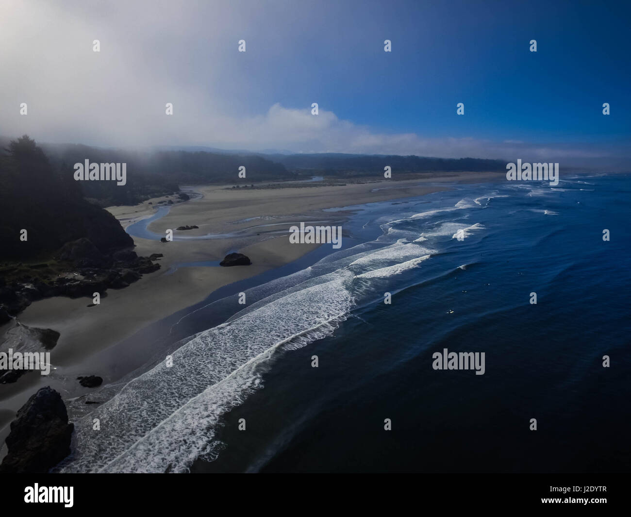 Moonstone beach california trinidad hi-res stock photography and images ...