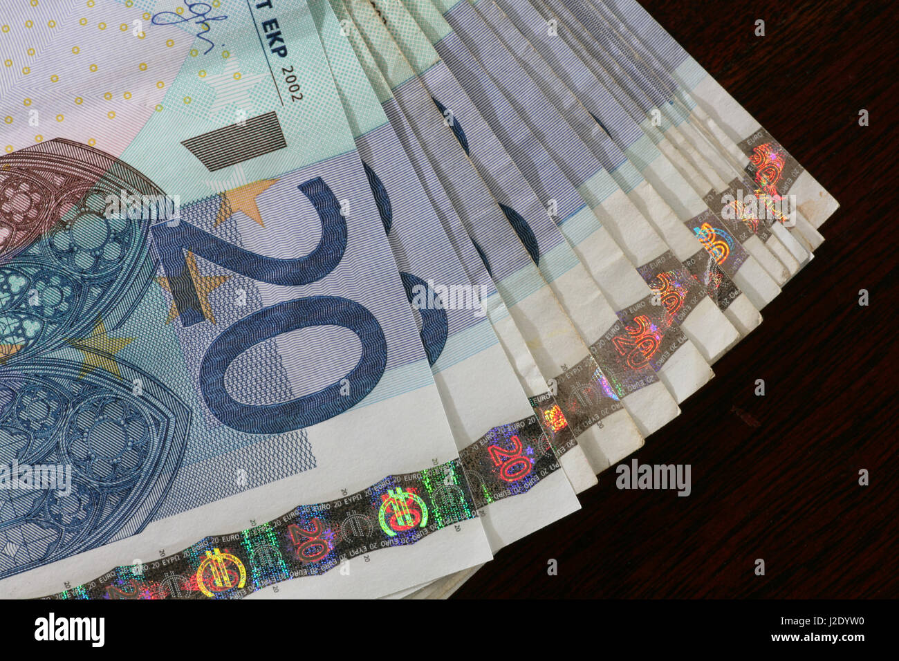 euro banknote package Stock Photo - Alamy