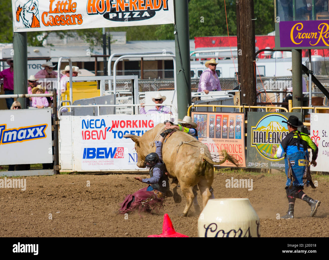 Old Shasta California miners town Stock Photo - Alamy