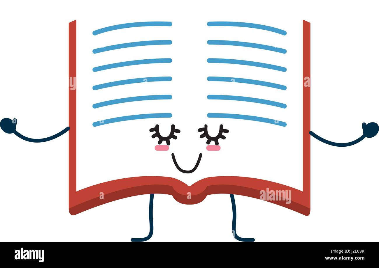 Book cute cartoon Stock Vector Image & Art - Alamy