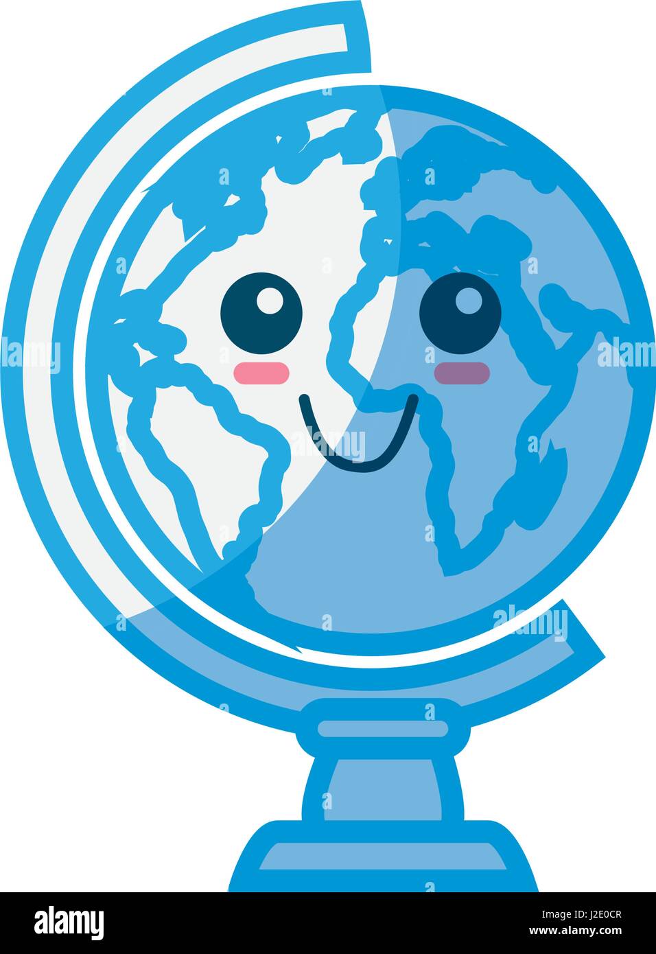 World globe cartoon Stock Vector Image & Art - Alamy