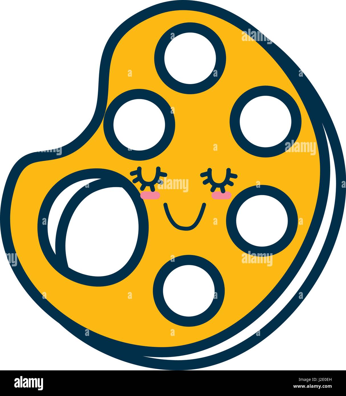 Paint palette cartoon Stock Vector Image & Art - Alamy